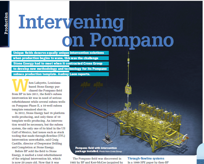 Intervening on Stone Energy’s Pompano | // Audrey Leon